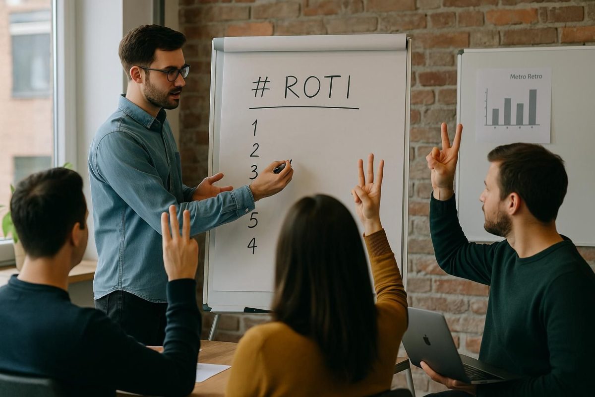 Quel est le principe de la méthode agile ROTI ? - nava Design