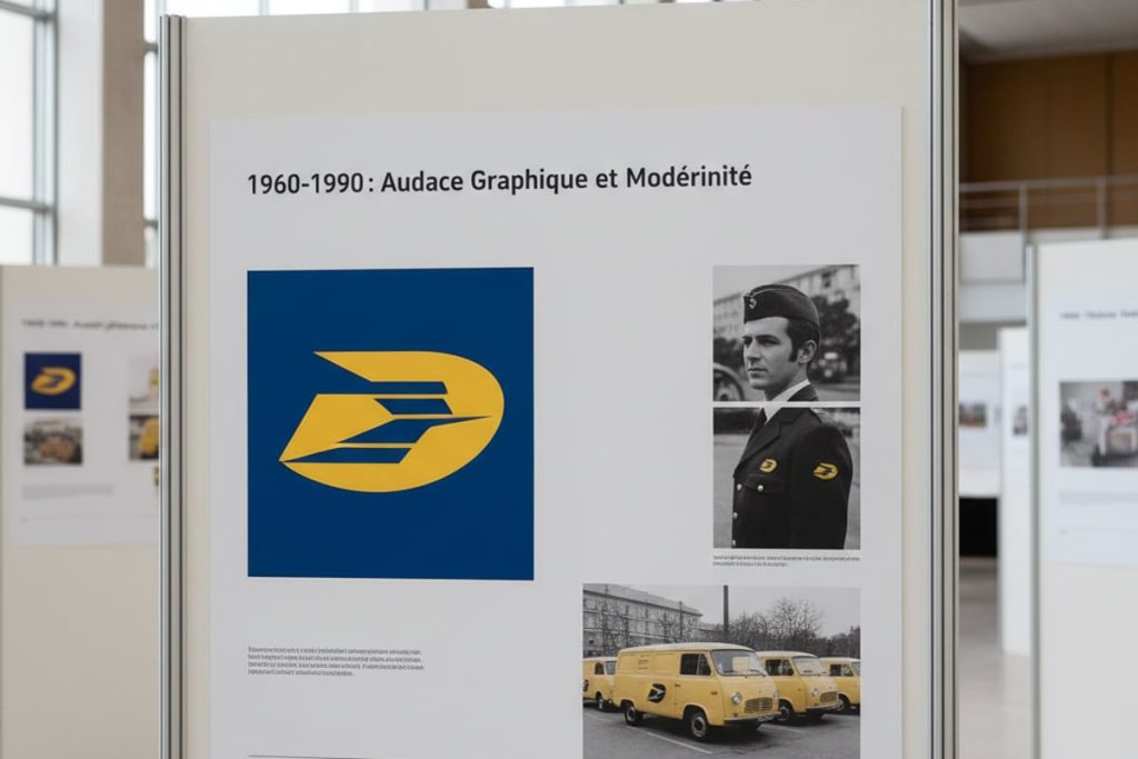 L'évolution du logo La Poste - nava Design