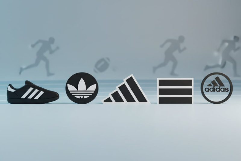 L'évolution du logo Adidas - nava Design
