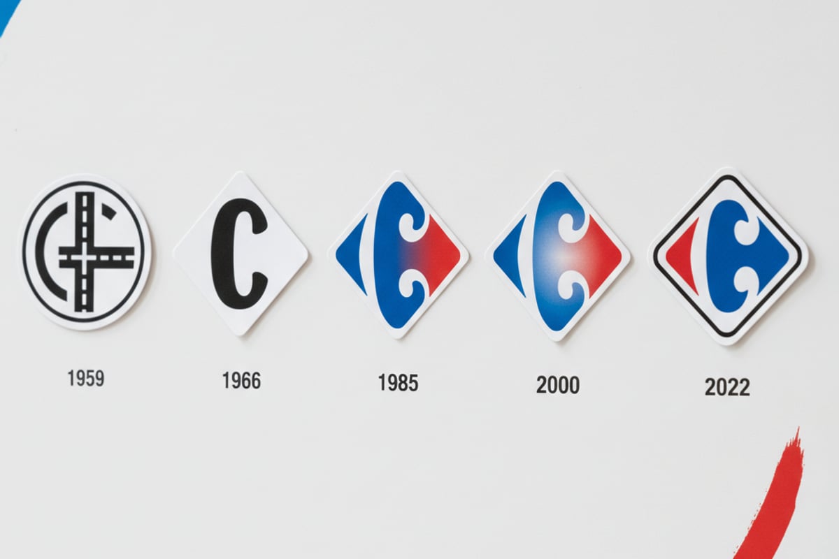 L'évolution du logo Carrefour - nava Design